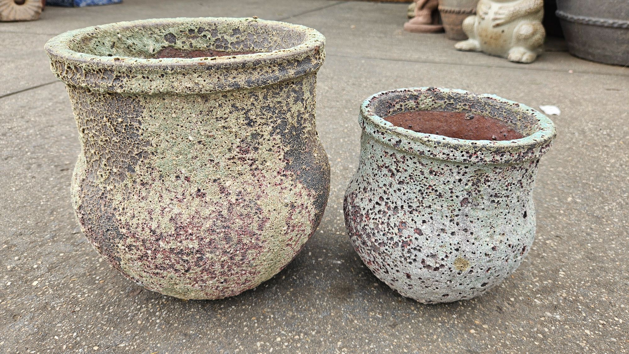 Giant Tall Lotus Planter - 2 size - UNIQUE EXPENSIVE ELITE GARDEN ECOR